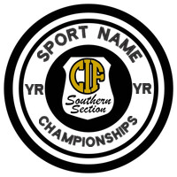 CIF CIRCLE CHAMPIONSHIP PATCH