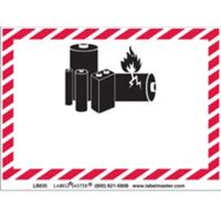 Lithium Battery Handling Marking, 120mm x 110mm, PVC-Free Film ...