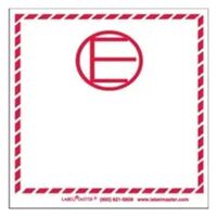 Dangerous Goods in Excepted Quantities Label, PVC-Free Film